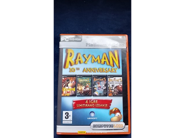 5 PC DVD ROM - RAYMAN
