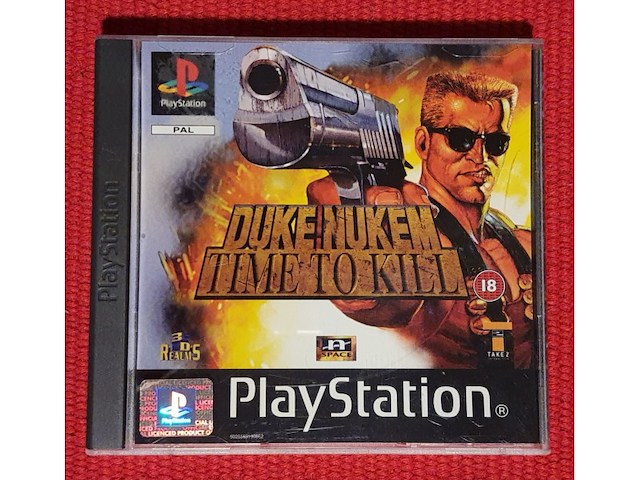 PS1 - Duke Nukem: Time to Kill