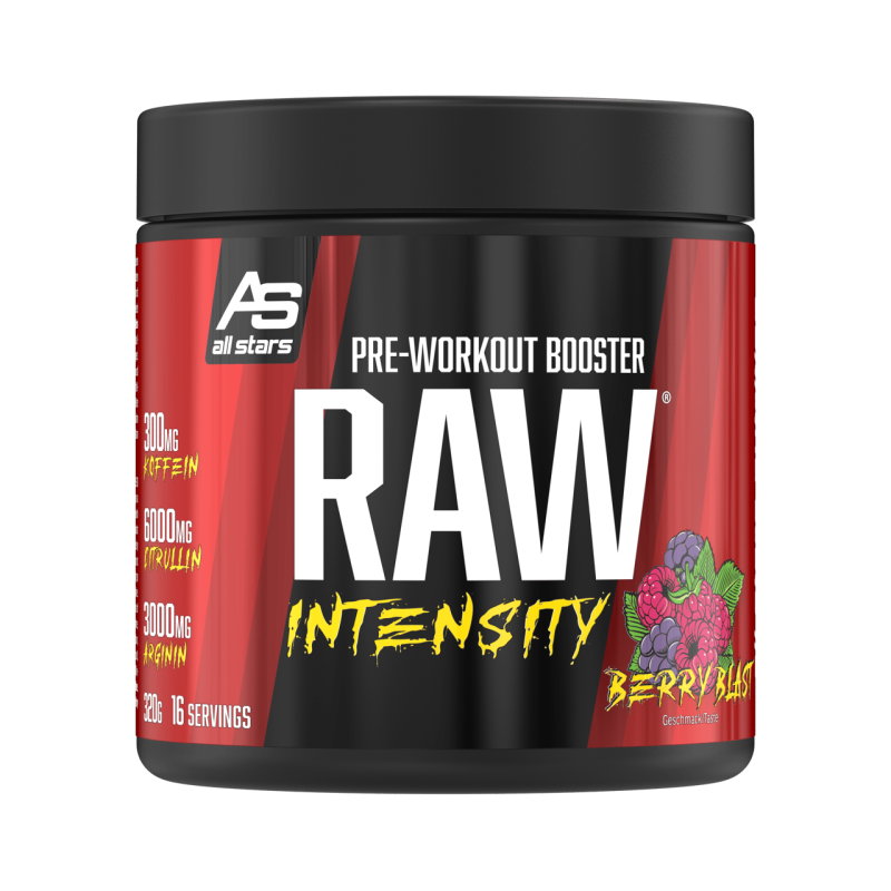 Raw Intensity Pre Workout Booster, 320g