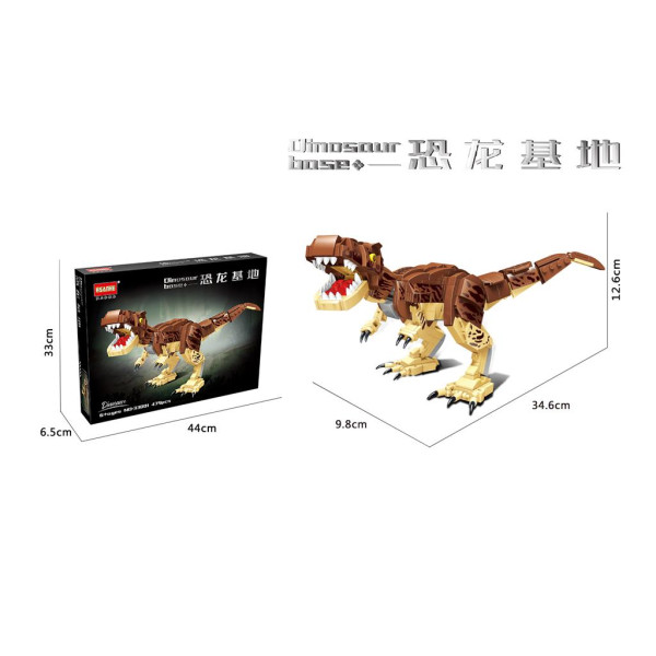 Igračka Kockice Dinosaurus 479 pcs 883764