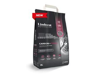 Lindocat posip za mačke - Advanced Carbon + Fresh 8l