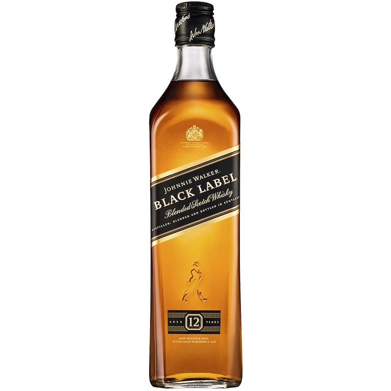 JOHNNIE WALKER BLACK LABEL 0.7