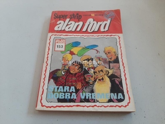 Stara dobra vremena Alan Ford 153 Super strip Vjesnik