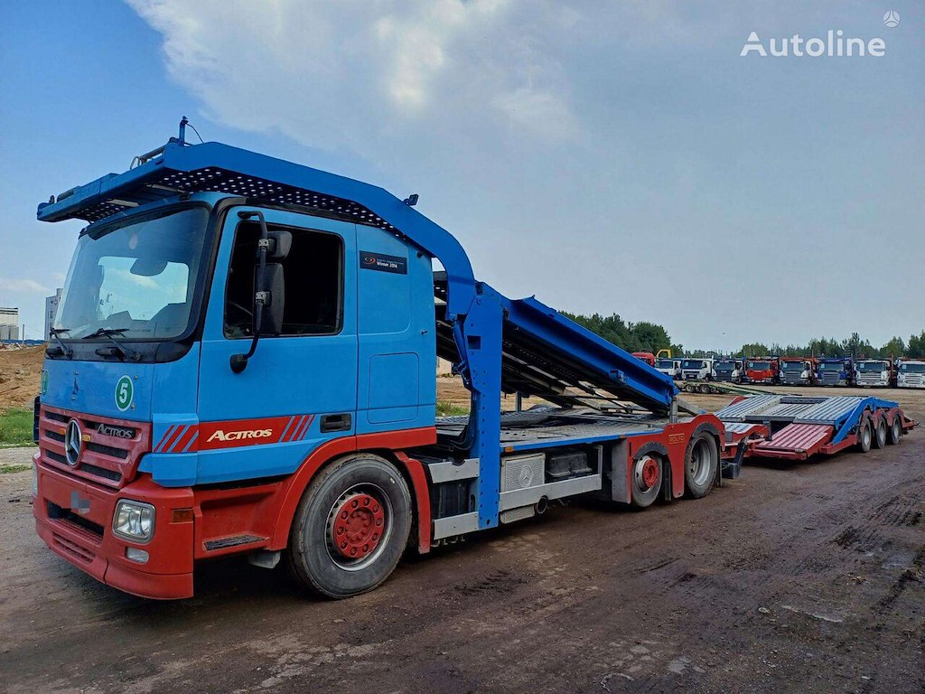 Mercedes-Benz ACTROS autotransporter + prikolica autotransportera