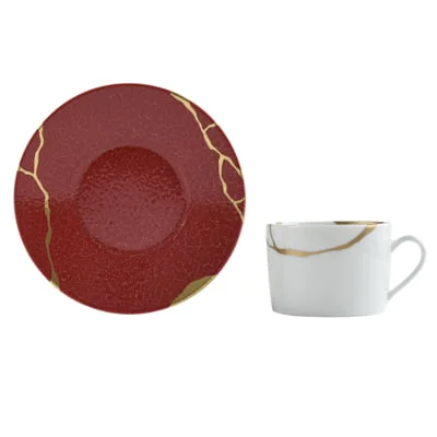 Set 2 šolje i tacne Bernardaud – Kintsugi