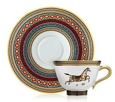 Set 2 šolje i tacne Hermes – Cheval d’Orient