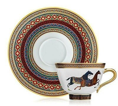 Set 2 šolje i tacne Hermes – Cheval d’Orient