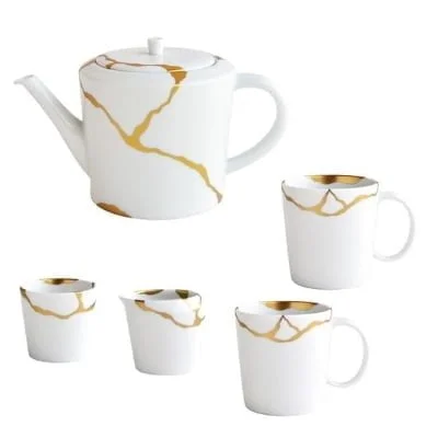 Set za čaj Bernardaud – Kintsugi