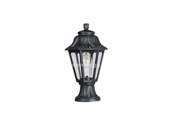 Baštenska lampa Fenjer E27 Anna 120 Elmark 96120MF/BL