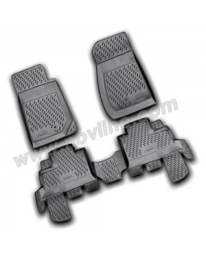 3D PATOSNICE JEEP WRANGLER (JK), 2007-2018, 4 VRATA, SET 4 KOM.