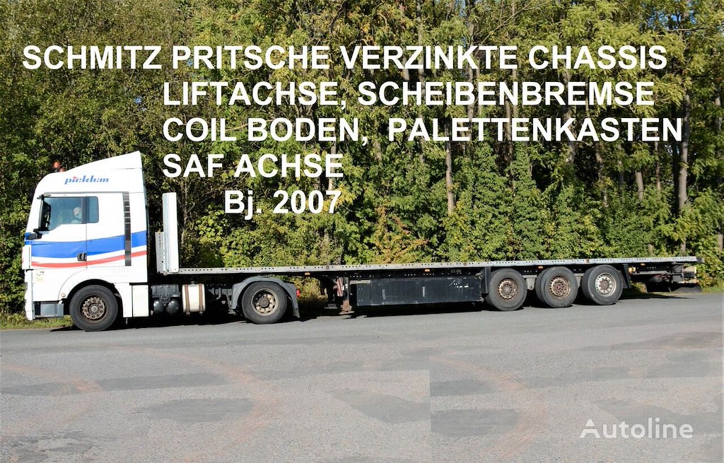 Schmitz Cargobull S01 / SCS24L poluprikolica platforma
