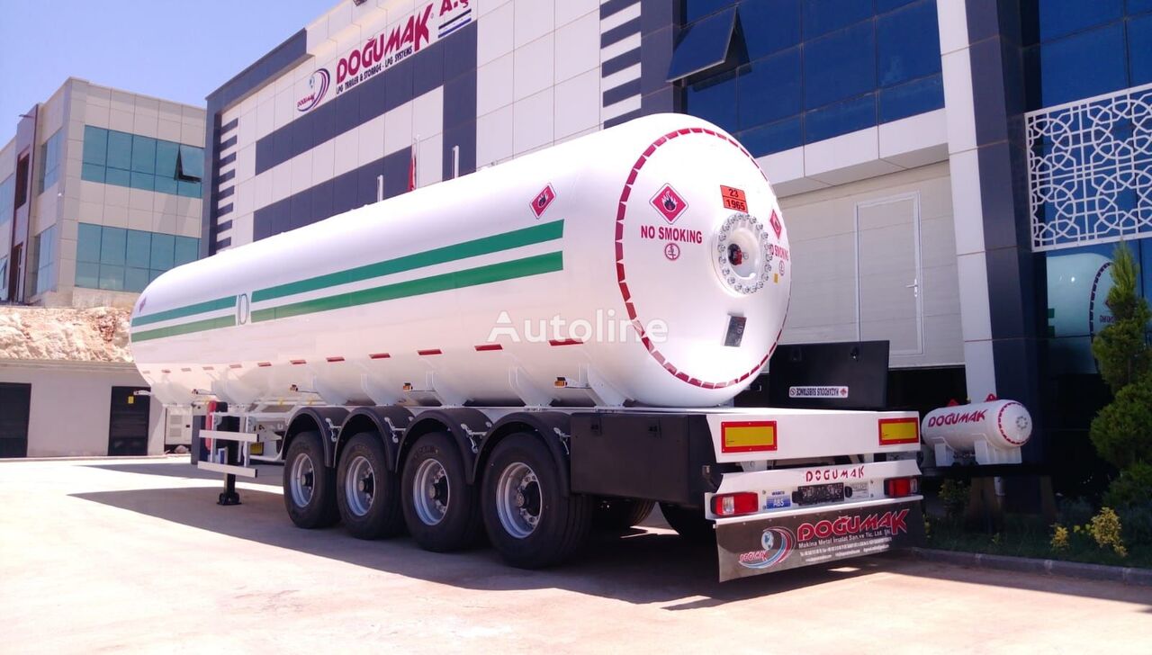 Nova Doğumak LPG SEMI TRAILER WITH 4 AXLES cisterna za gas