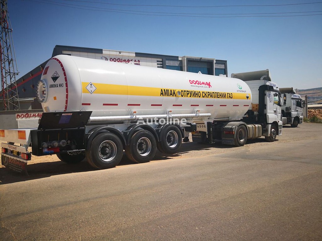 Nova Doğumak AMMONIA NH3 SEMI - TRAILER cisterna za gas