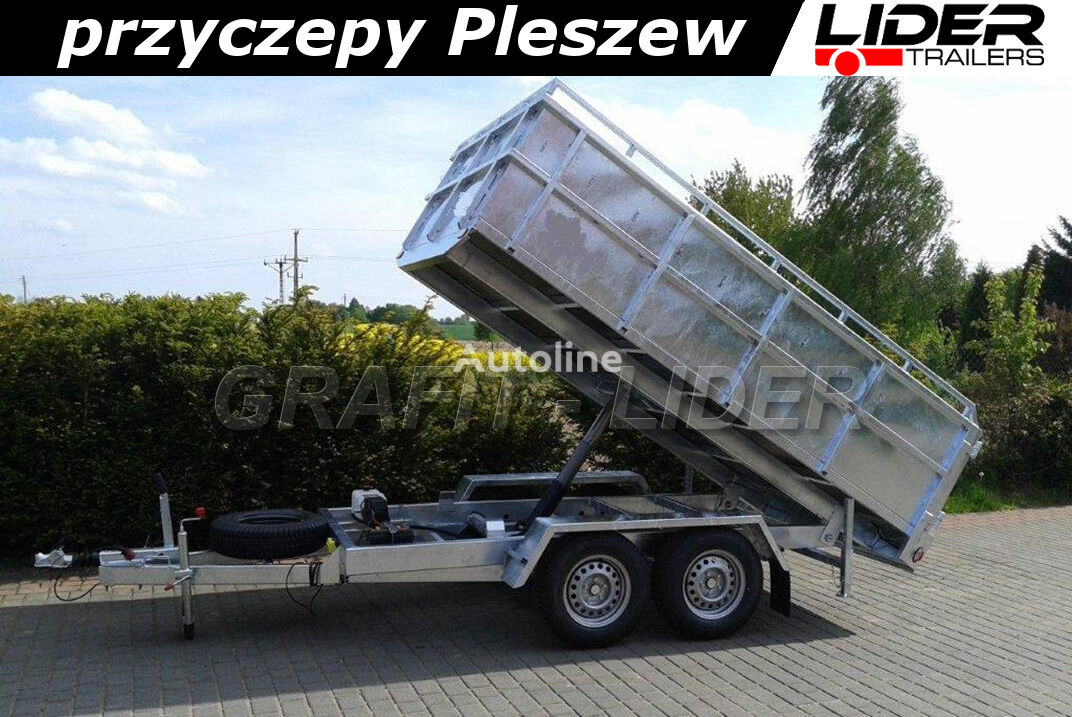 Nova Lider Construction trailer for excavator LT-032 przyczepa 320x180x70cm prikolica kiper