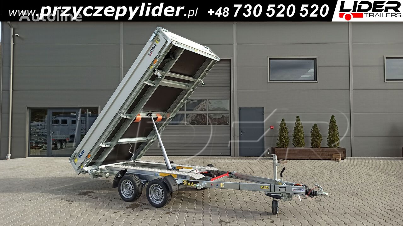 Nova Cheval Liberté Trailer for excavator DB-060 przyczepa 360x180x35cm,wywrotka PW3 prikolica kiper