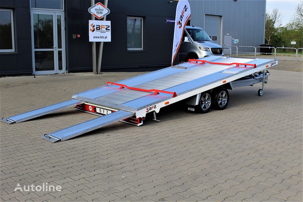 Nova BFZ K35/50 Aluminium Kippanhänger prikolica autotransportera