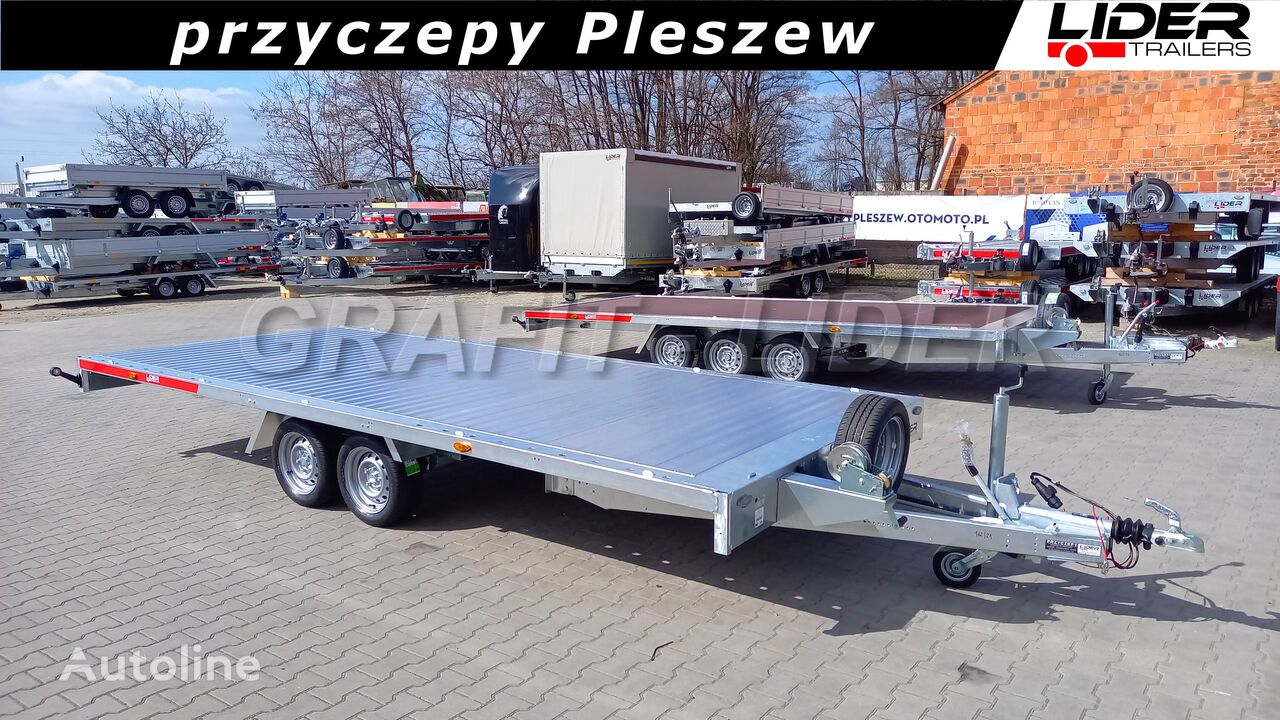 Nova Temared Car transporter trailer TM-262 przyczepa 511x215x30cm, Carplatfo prikolica autotransportera