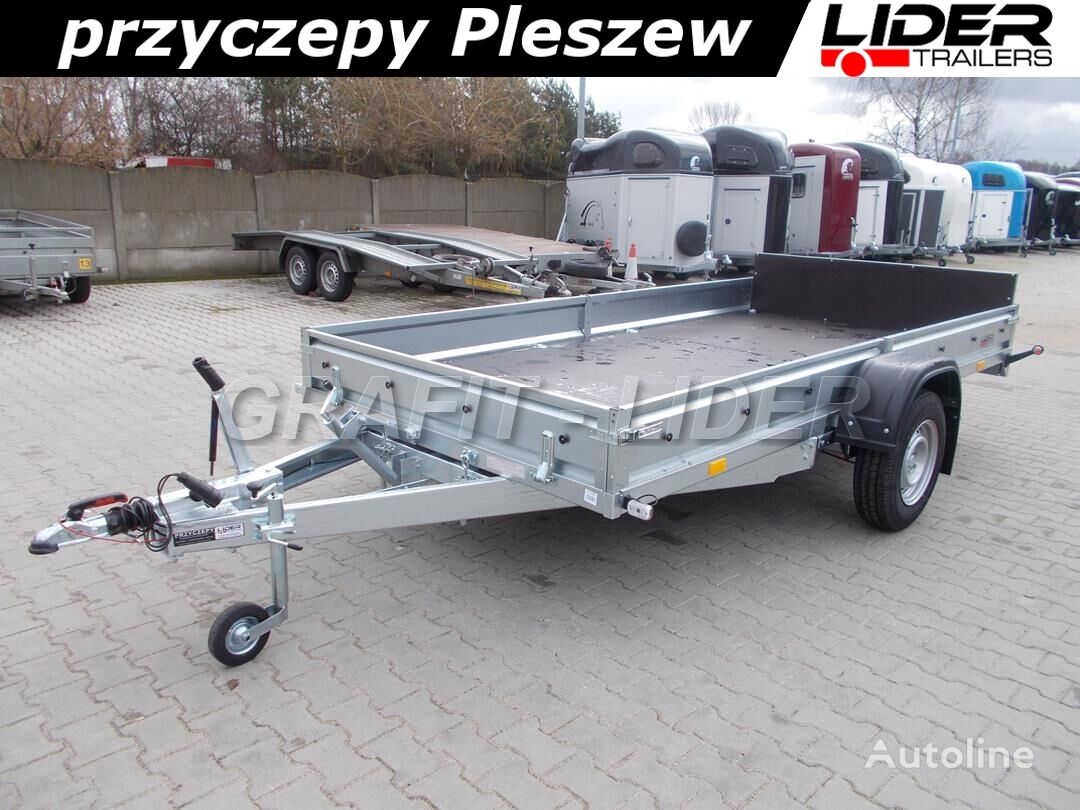 Nova Neptun Universal trailer NP-101 przyczepa 380x180x25cm, N13-380 multi, prikolica za građevinske strojeve