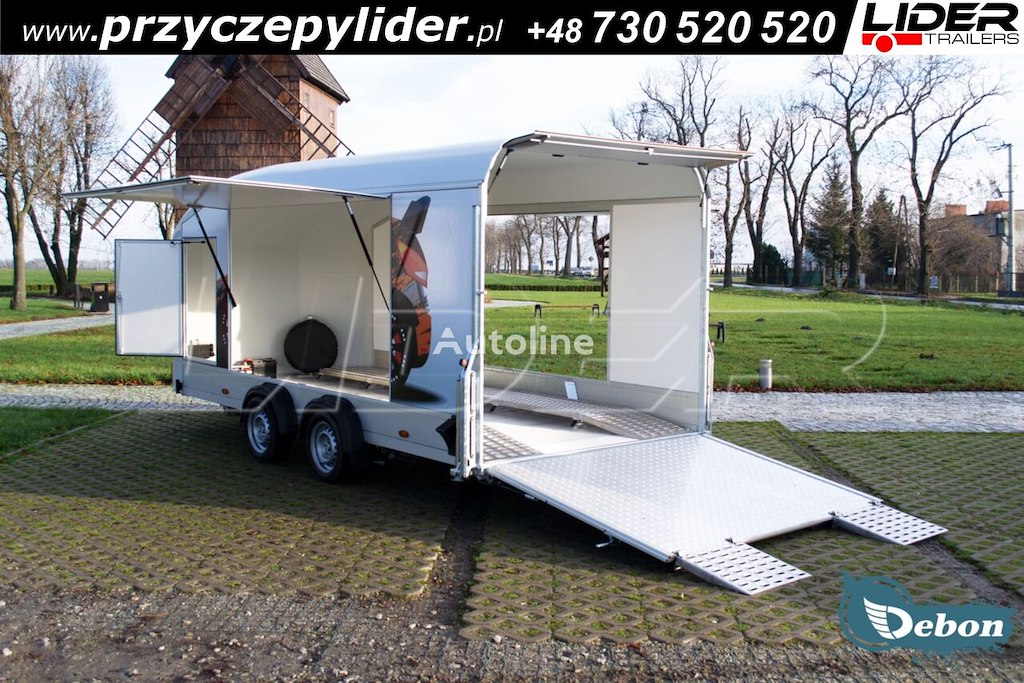 Nova Cheval Liberté Car transporter / fourgon trailer DB-100B furgon 497x202x206cm, prikolica furgon