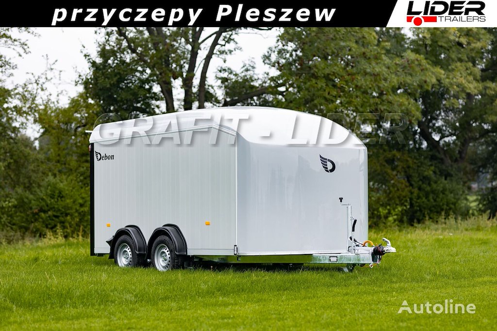 Nova Cheval Liberté Universal fourgon trailer two axles, big interior DB-80J przycze prikolica furgon