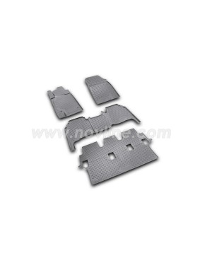 3D PATOSNICE TOYOTA LAND CRUISER J200, 11/2007-2012 SET 4 KOM. HOOK FIXING