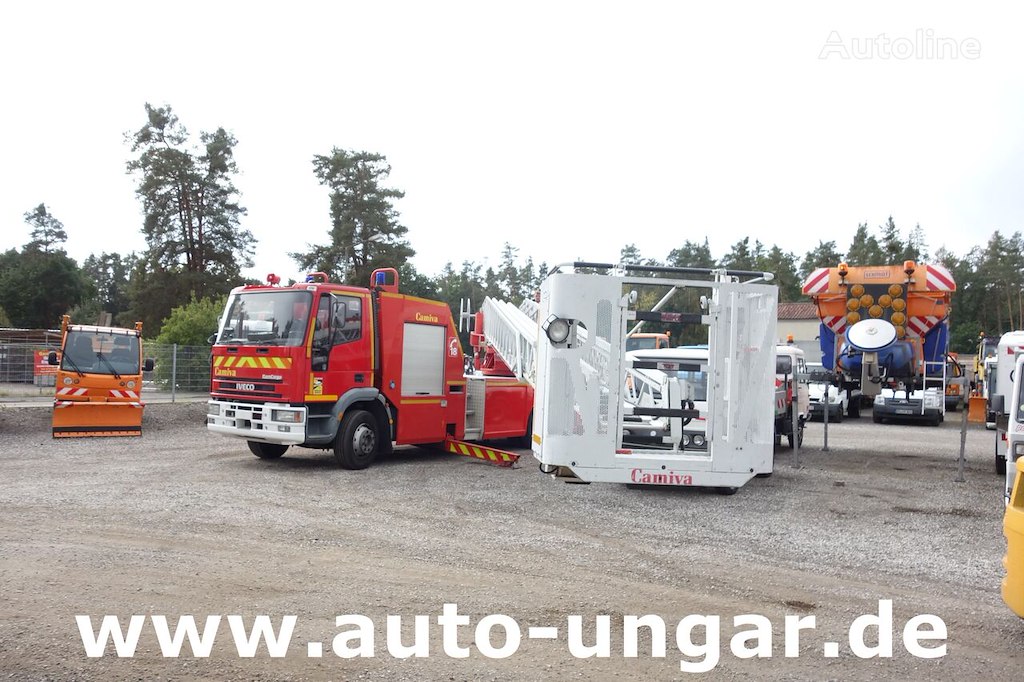 IVECO Eurocargo 130E24 Camiva / Metz EPAS 30 DLK Drehleiter Feuerwehr automehaničke lestve