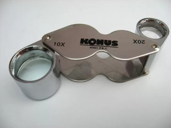 Konus lupa Dual Lens 10x 20x 3021