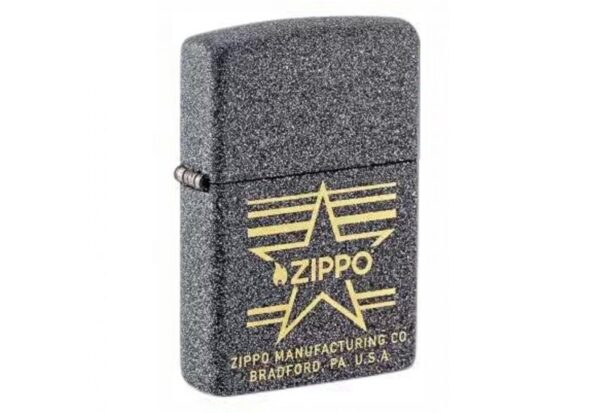 Zippo upaljač 48711 Iron Stone Zippo Star
