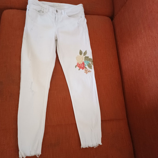 Zara farmerice uske s, xs