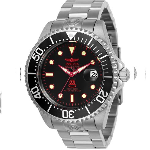 Invicta sat 24764 Pro Diver Men 47mm Stainless Steel Automatic