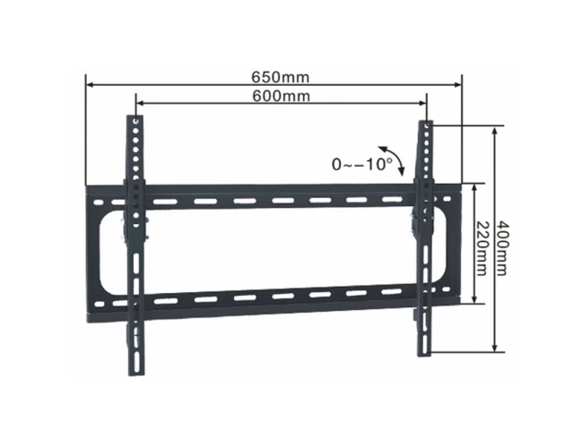 Dowe 762 nosač za televizore tilt 37"- 75"do 50kg