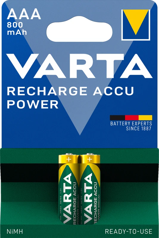 Varta Ready to use HR3 4 punjive baterije AAA 800mAh