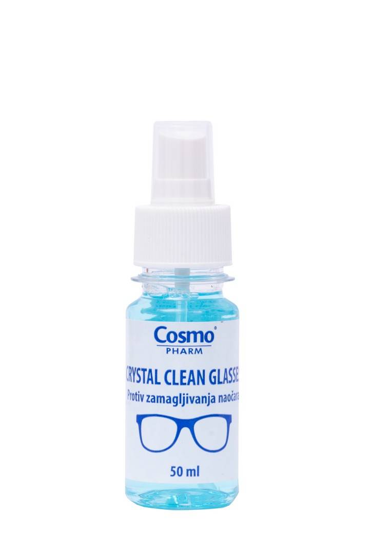 Crystal clean glass 50 ml-tecnost protiv zamagljivanja naočara