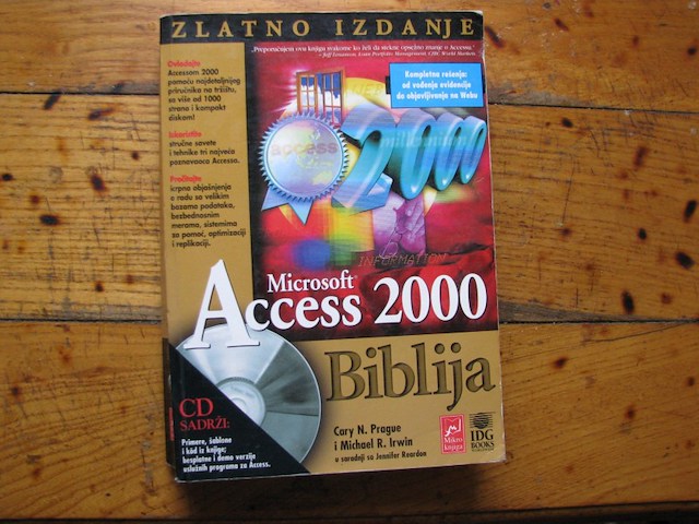 MICROSOFT ACCESS 2000 BIBLIJA