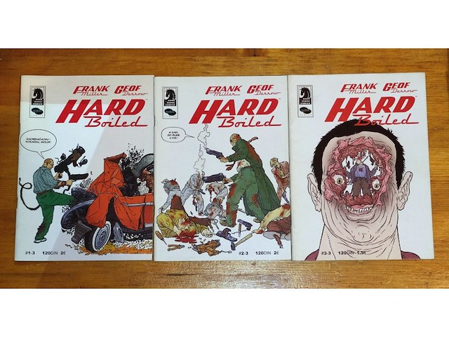 HARD BOILED - 1-3 - FRANK MILLER