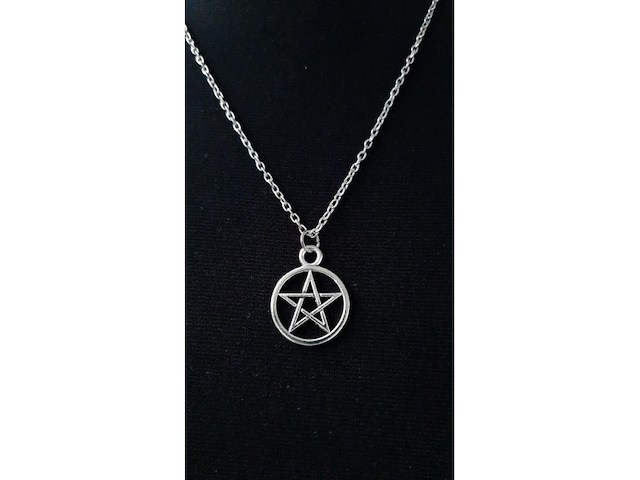 Ogrlica SUPERNATURAL pentagram
