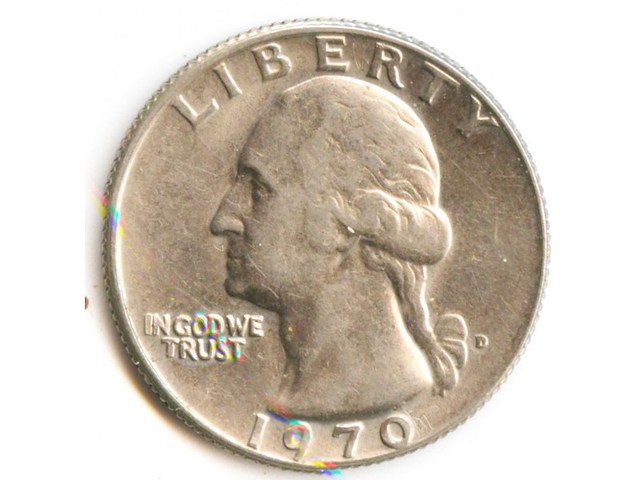 USA 1/4 dollar 1970 D