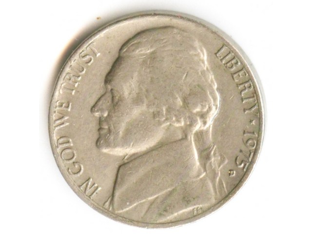 USA 5 cent 1975 D