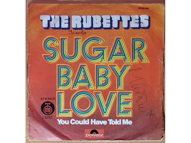 SP RUBETTES, the - Sugar Baby Love (1974) VG-
