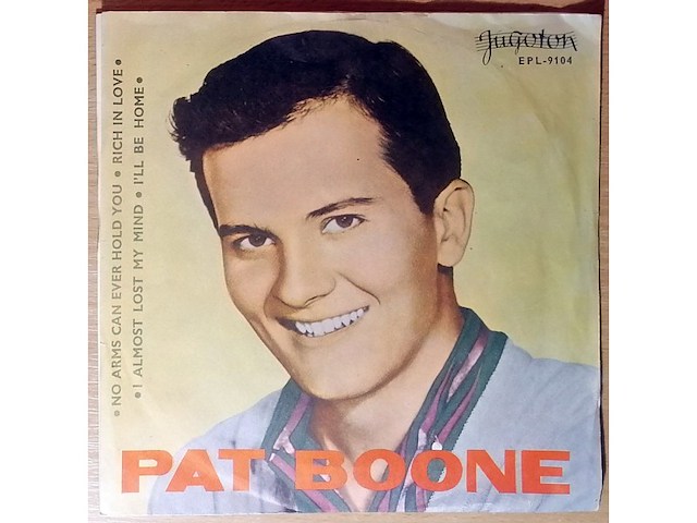EP PAT BOONE - No Arms Can Ever Hold You (1964) VG+/VG