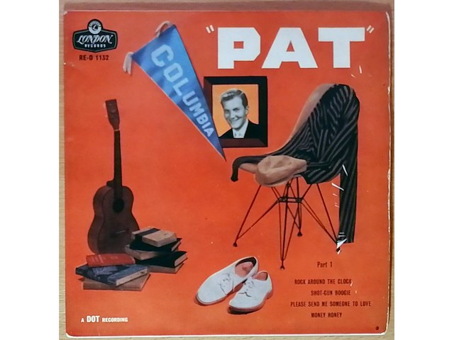 EP PAT BOONE - `PAT` part 1 (1958) England, ODLIČNA