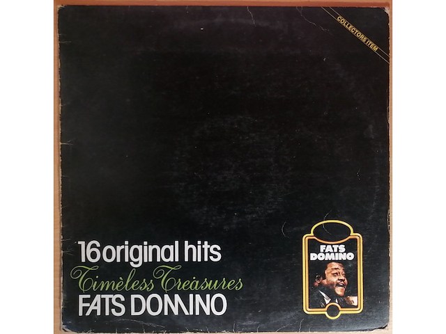 LP FATS DOMINO - 16 Original Hits (1985) VG-
