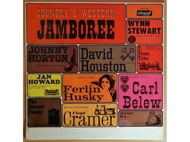 LP V/A - Country &;; Western Jamboree (1967) England, NM