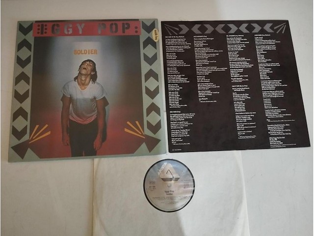 IGGY POP Soldier LP MINT