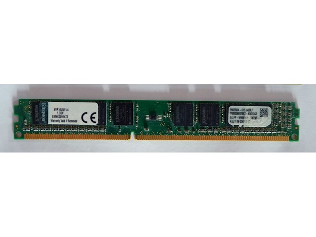 Kingston, low profile 2x4 GB DDR3, 1600G