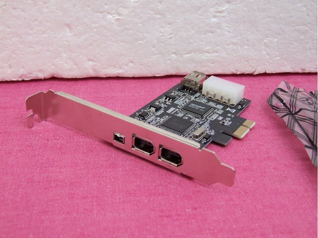 Texas Instruments PCIe firewire 1394 kartica za PC NOVO