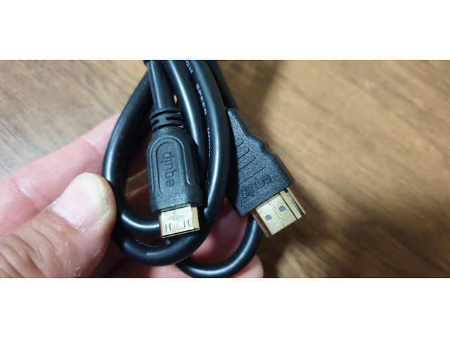 equip dimbe HDMI na mini HDMI