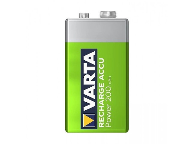 Baterija punjiva NiMh 6LF22 8.4V 200mAh VARTA