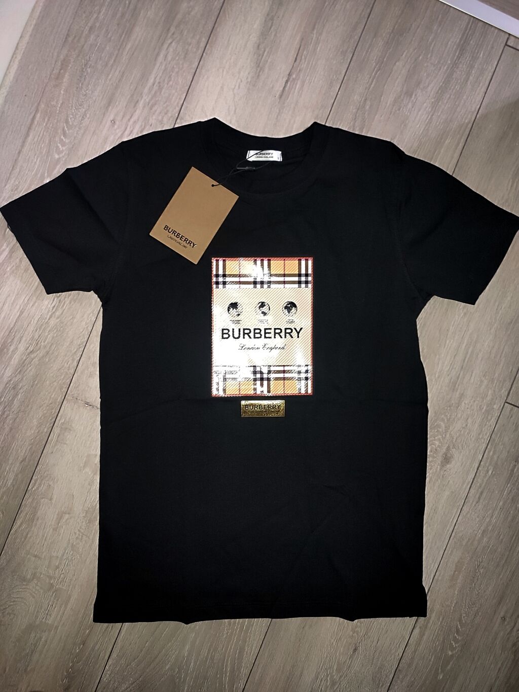 Men's T-shirt S (EU 36), bоја - Crna