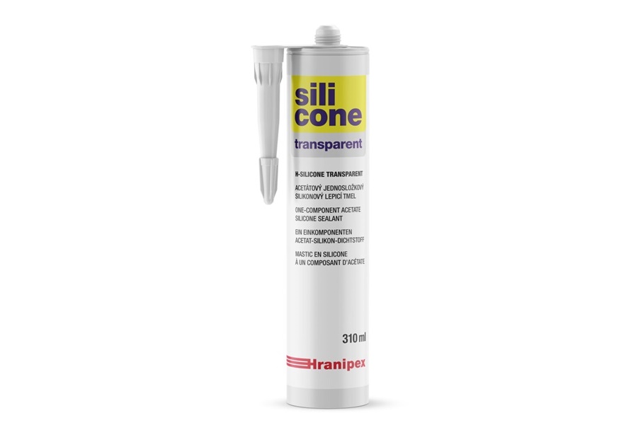 HRANIPEX 852SILT SILIKONSKI LEPAK ACETAT TRANSPARENT, zapremine 310ml